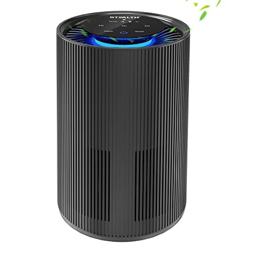 STEALTH Air Purifiers for Large Room Up to 673ft² with H13 True HEPA Filter Air Purifier,Auto Function Ultra-Quiet Sleep Mode Air Cleaner Remove 99.97% of Pet Dander and Dust,Smoke, Pollen