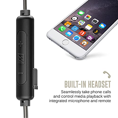 MEE audio BTN 2-Pin Bluetooth Wireless Adapter Cable with Qualcomm aptX for Massdrop and Other 2-pin in-Ear Monitors