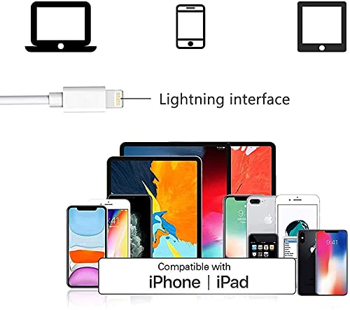 Apple MFi Certified 2 Pack Lightning to 3.5 mm Headphone Audio Aux Jack Adapter Dongle Cable Converter Compatible with iPhone 12 11 Pro XR XS Max X 8 7 iPad