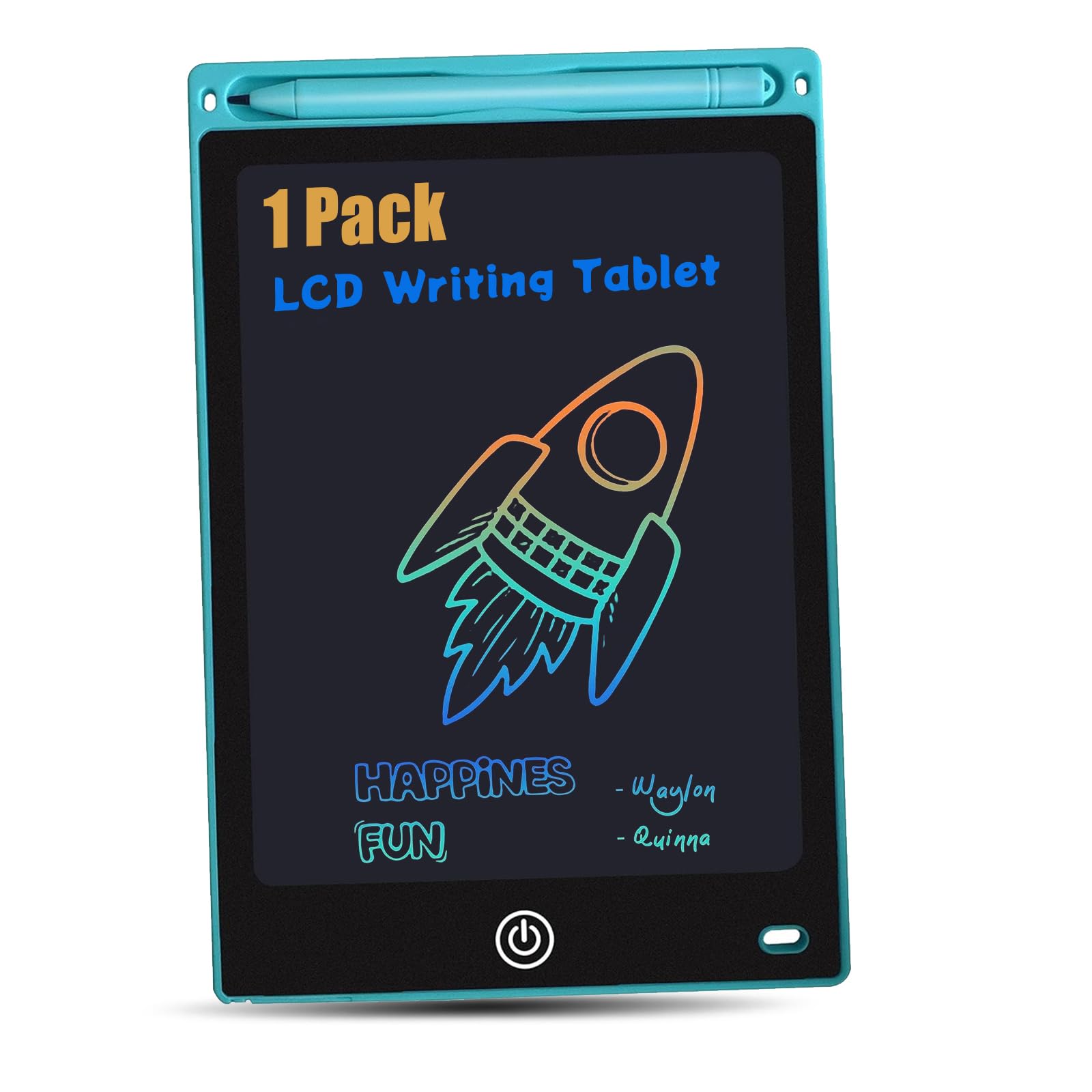LCD Writing Tablet for Kids - 10 Inch Colorful Doodle Board for Toddlers,Toddler Toys for 3 4 5 6 7 8 Year Old Girls or Boys,Reusable Electronic Drawing Pad