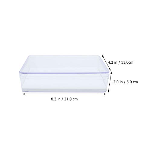POPETPOP Insect Display Case- Transparent Display Box with EVA Foam Board, Insect Storage Box for Specimen Display & Collectibles
