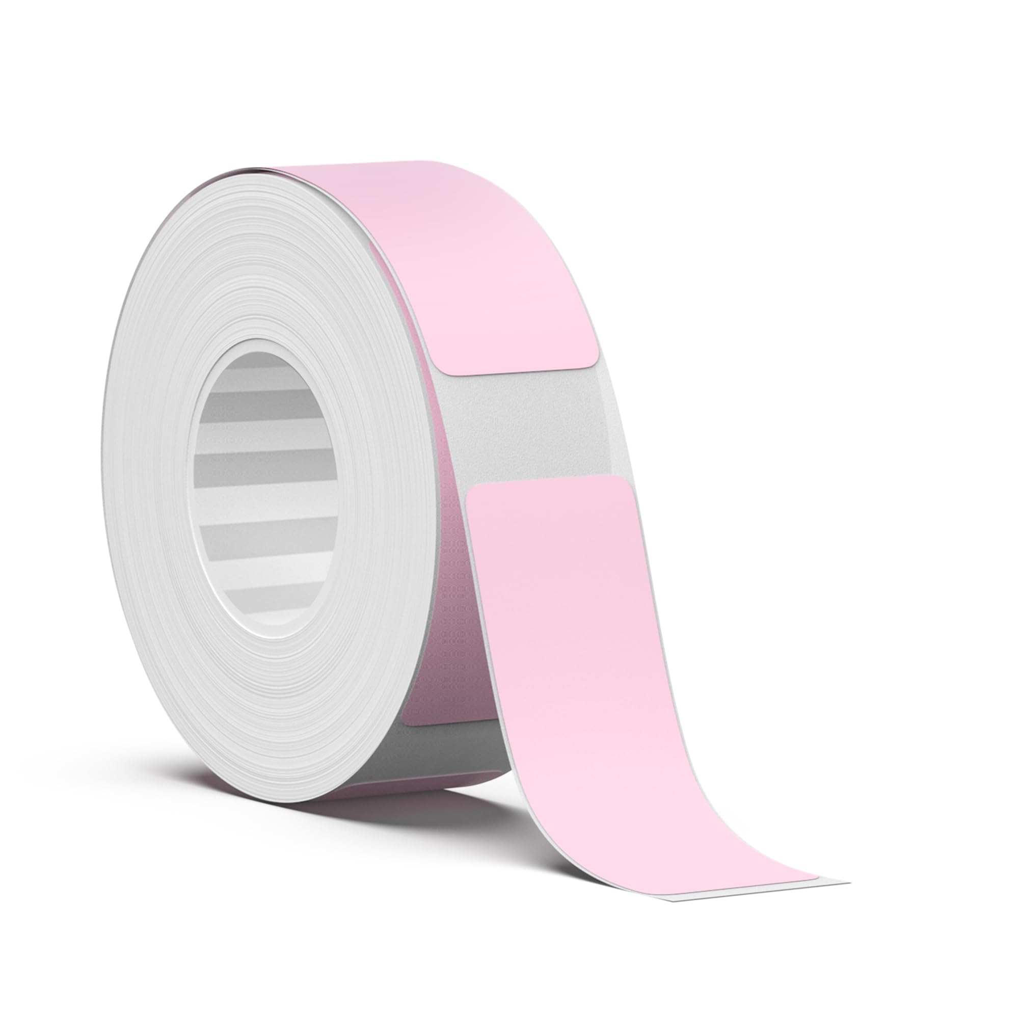 SWIFINT Thermal Label Maker Tape Adapted Label Maker, Standard Laminated Office Labeling, 15mmx40mm/0.59x1.57inch, 180 Labels/Roll, Thermal Printing Label Paper (Pink)