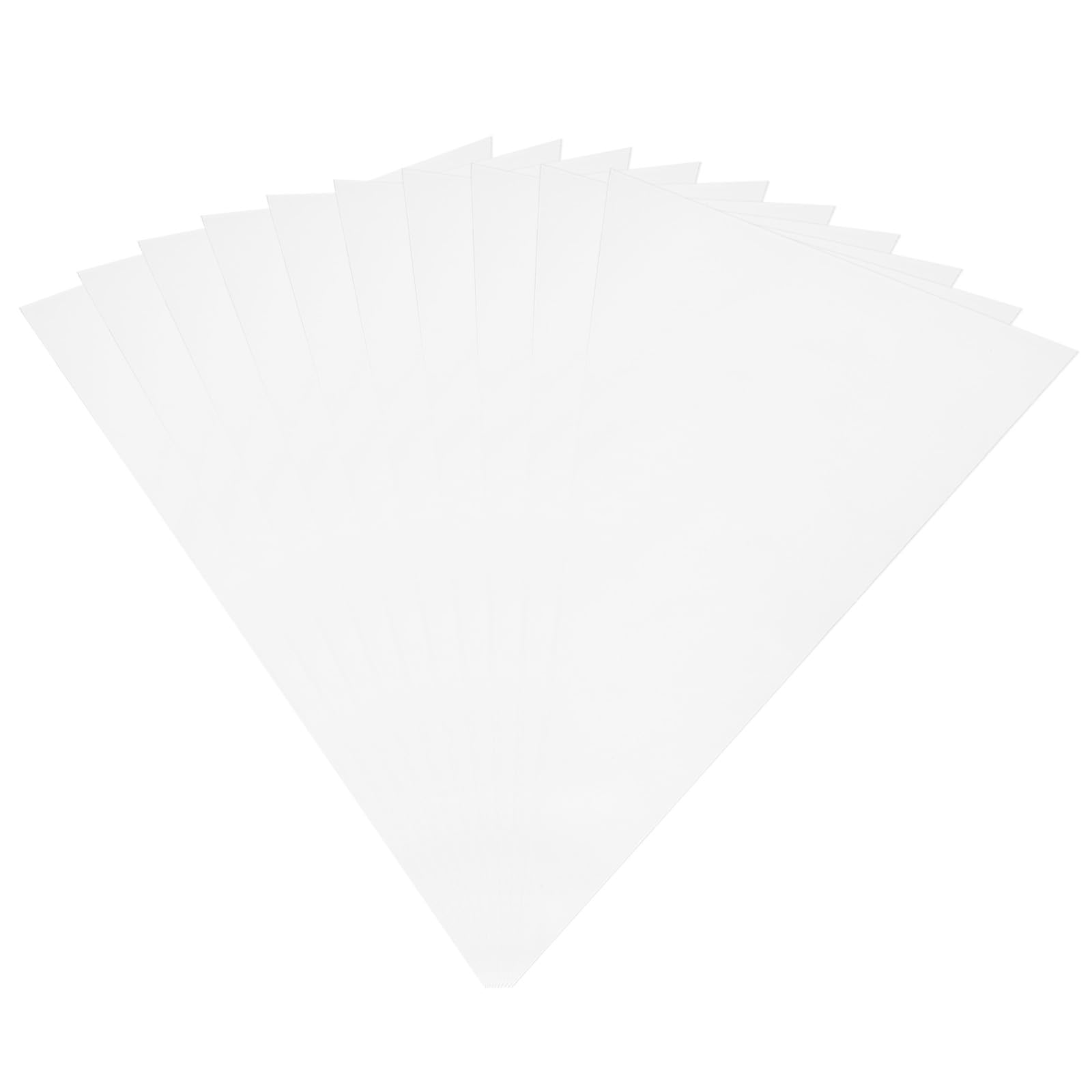 uxcell 100Pcs Clear Cello Bags, 7.1" x 14.6" Plastic Flat Cone Open-End OPP Cello Treat Bags Cello Poly Bags for Packing Cookies Candy Jewelry Gifts, Clear