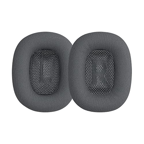 kwmobile Replacement Ear Pads Compatible with Apple AirPods Max - Earpads Set for Headphones - Dark Grey