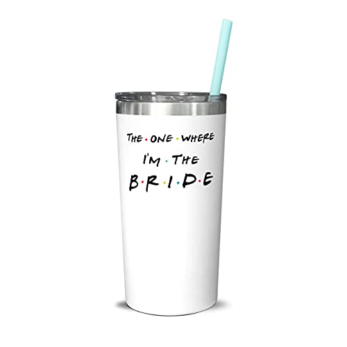 NewEleven Bride To Be Gifts For Her - Wedding Gifts For Bride - Bridal Shower Gift, Bachelorette Gifts For Bride - Engagement Gifts For Women - Bridal Gifts For Bride To Be, Fiancee - 20 Oz Tumbler