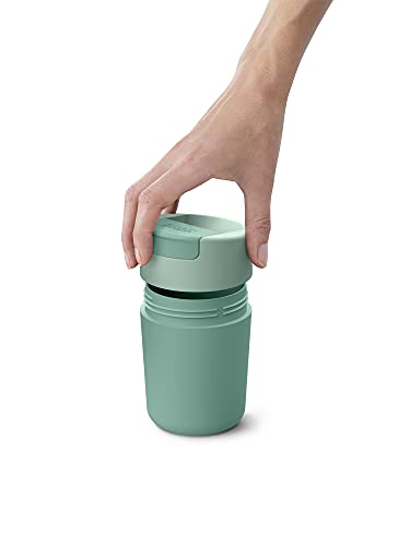 Joseph Joseph Sipp™ Travel Coffee Mug with Flip-top Cap - 340 ml (12 fl. oz) - Green