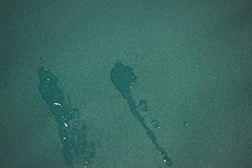 USA Fabric Store Teal Outdoor Coated Marine UV Boat Awning Canvas Fabric Marine One Plus 60 inch W, By the yard