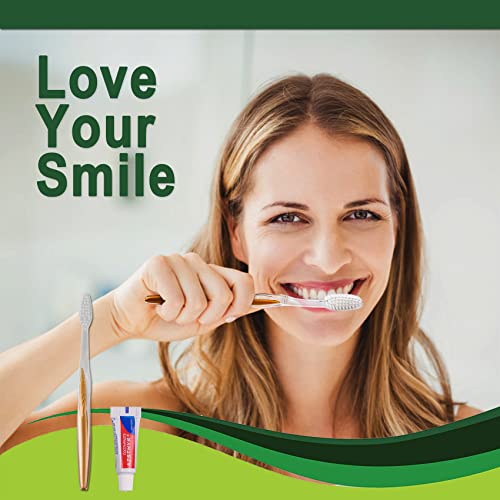 HQSLsund 20 Pack Disposable Toothbrush with Toothpaste Bulk Individually Wrapped, Travel Toothbrush Kit, Hotel Toothbrushes Bulk for Hotel,Airbnb,Shelter/Wedding/Nursing Home/Charity/Homeless