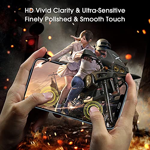 amFilm OneTouch Screen Protector for iPhone 12 Pro Max (6.7", 2020) with Easy Installation Kit, Tempered Glass, 2 Pack