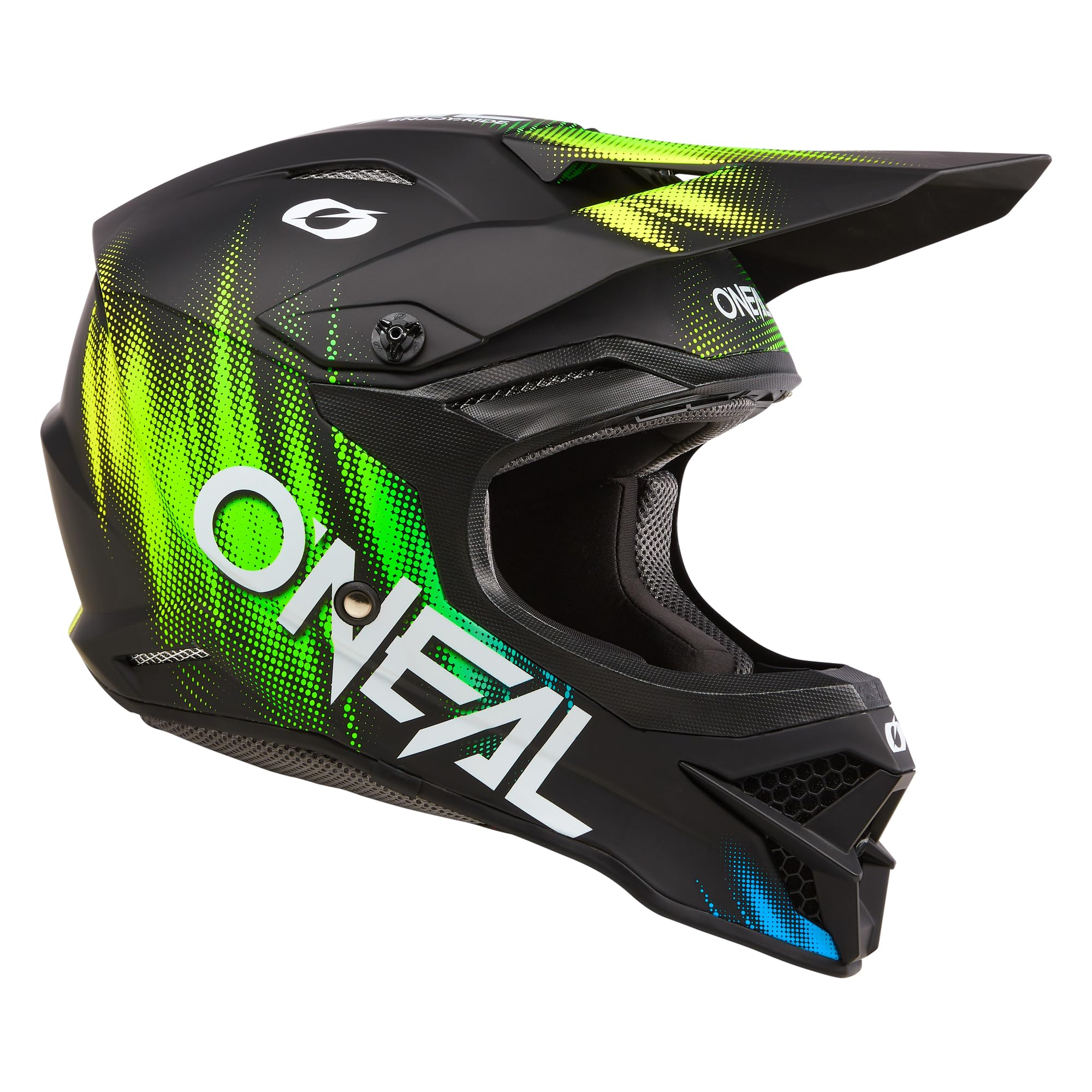 O'Neal 3SRS Helmet Adult Voltage Black/Green Medium