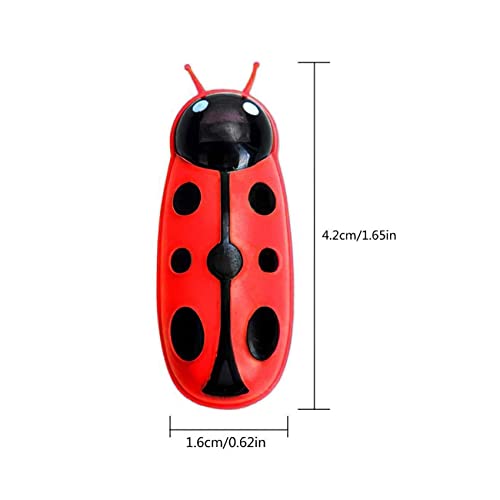 2Pcs Mini Electric Robot Beetle, Interactive Cat Toy Excites & Entices Cats Cuddling Chasing Fun, Realistic Beetle Vibrating Wings, Cat Bug Educational Toy for Indoor Cats Kitten Play Chase Exercise