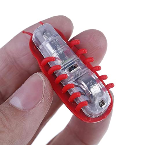 2Pcs Mini Electric Robot Beetle, Interactive Cat Toy Excites & Entices Cats Cuddling Chasing Fun, Realistic Beetle Vibrating Wings, Cat Bug Educational Toy for Indoor Cats Kitten Play Chase Exercise