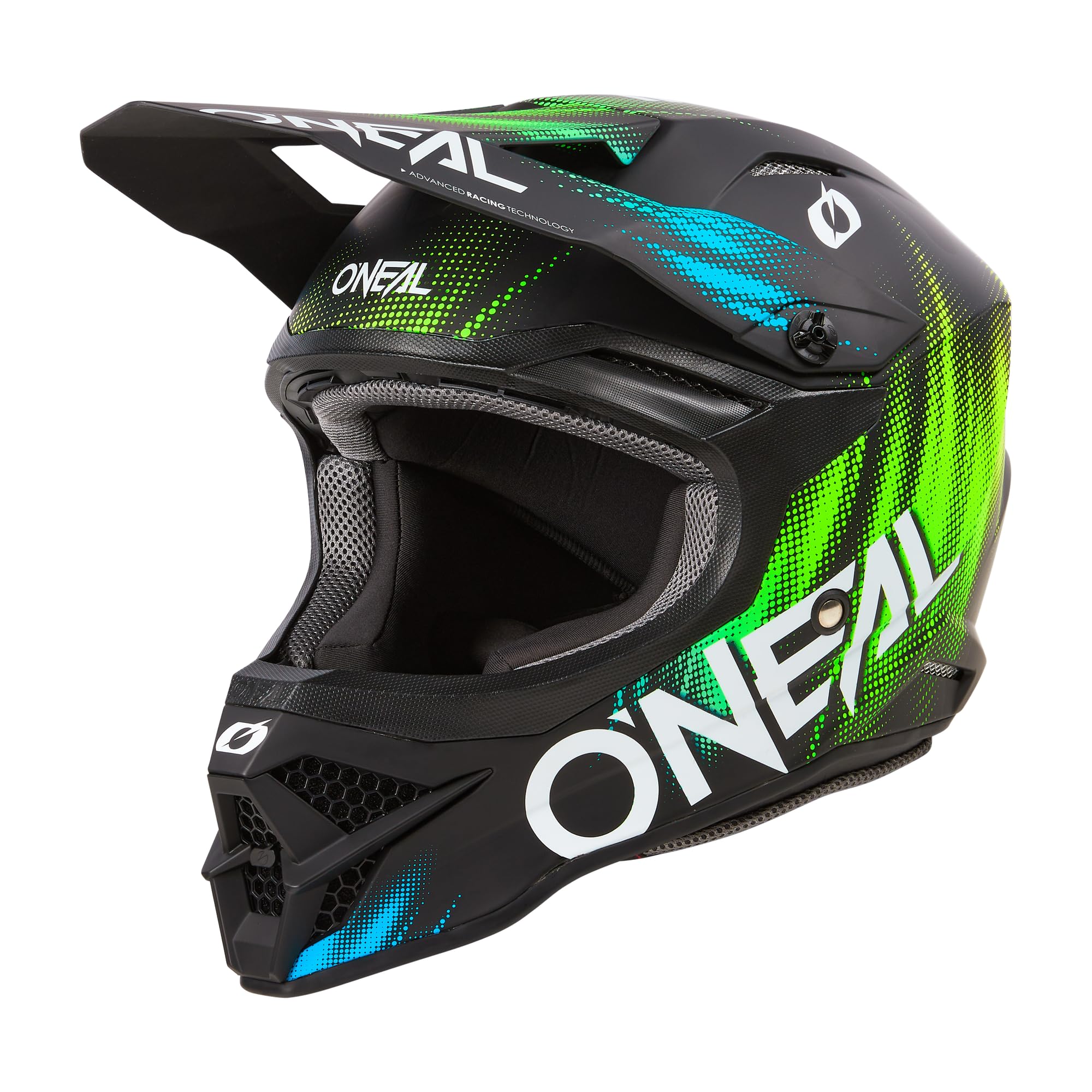 O'Neal 3SRS Helmet Adult Voltage Black/Green Medium