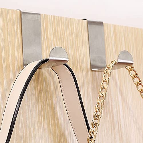 Ldirect 5 Pcs Z Shaped Hooks Hangers Stainless Steel Hanging Hooks Hangers for Kitchen, Bathroom