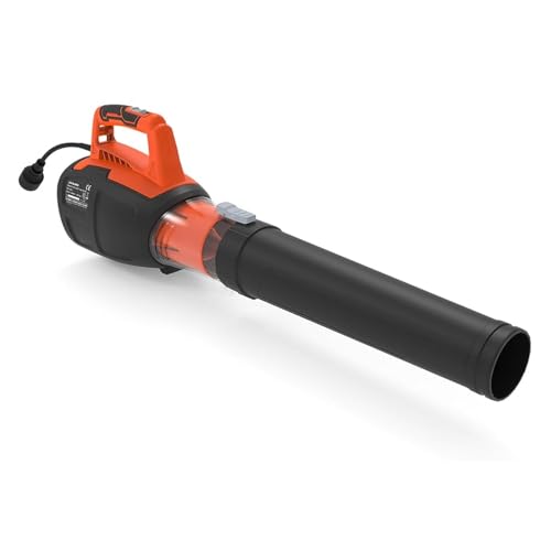 Yard Force YF13JBL 13A Leaf Blower - 130 MPH, 630 CFM High-Performance Electric Handheld Blower with PPE Kit | Lightweight, Eco-Friendly & Easy-to-Use for Yard Maintenance