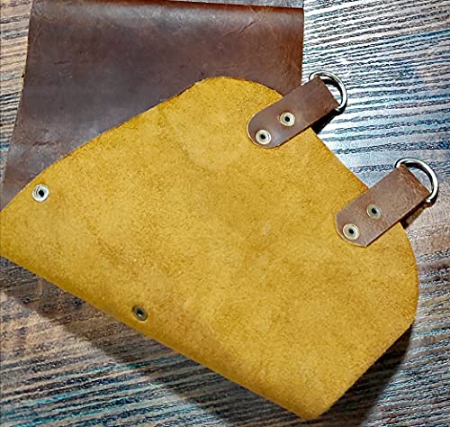 3 Bottle Wall Mounted Wine Rack. Space Saving Wine Rack, Leather Wall Wine Rack for Unique Wine Gifts for Wine Lovers. Wine Bottle Holder Doubles up as Leather Magazine Rack…