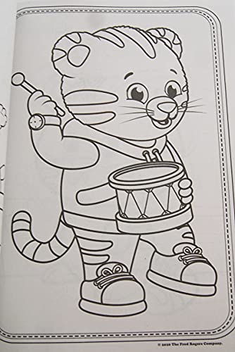 Coloring Books Daniel Tiger Coloring and Activity Book - Mr. Roger's Neighborhood - 80 Pages
