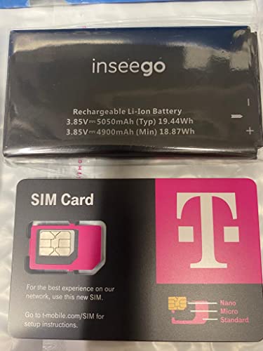 INSEEGO M2000 5G MIFI WiFi-6 Ultimate Hotspot T-Mobile Including a T-Mobile 5G SIM Card & SIMBROS SIMKEY New in Box Complete All OEM REG Price 349.99