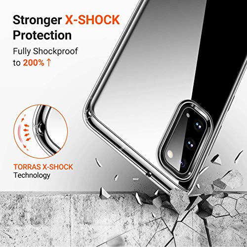 HHUAN Case for Oukitel C21 Pro (6.39 Inch) with Tempered Glass Screen Protector, Clear Soft Silicone Protective Cover Bumper Shockproof Phone Case for Oukitel C21 Pro - WM113