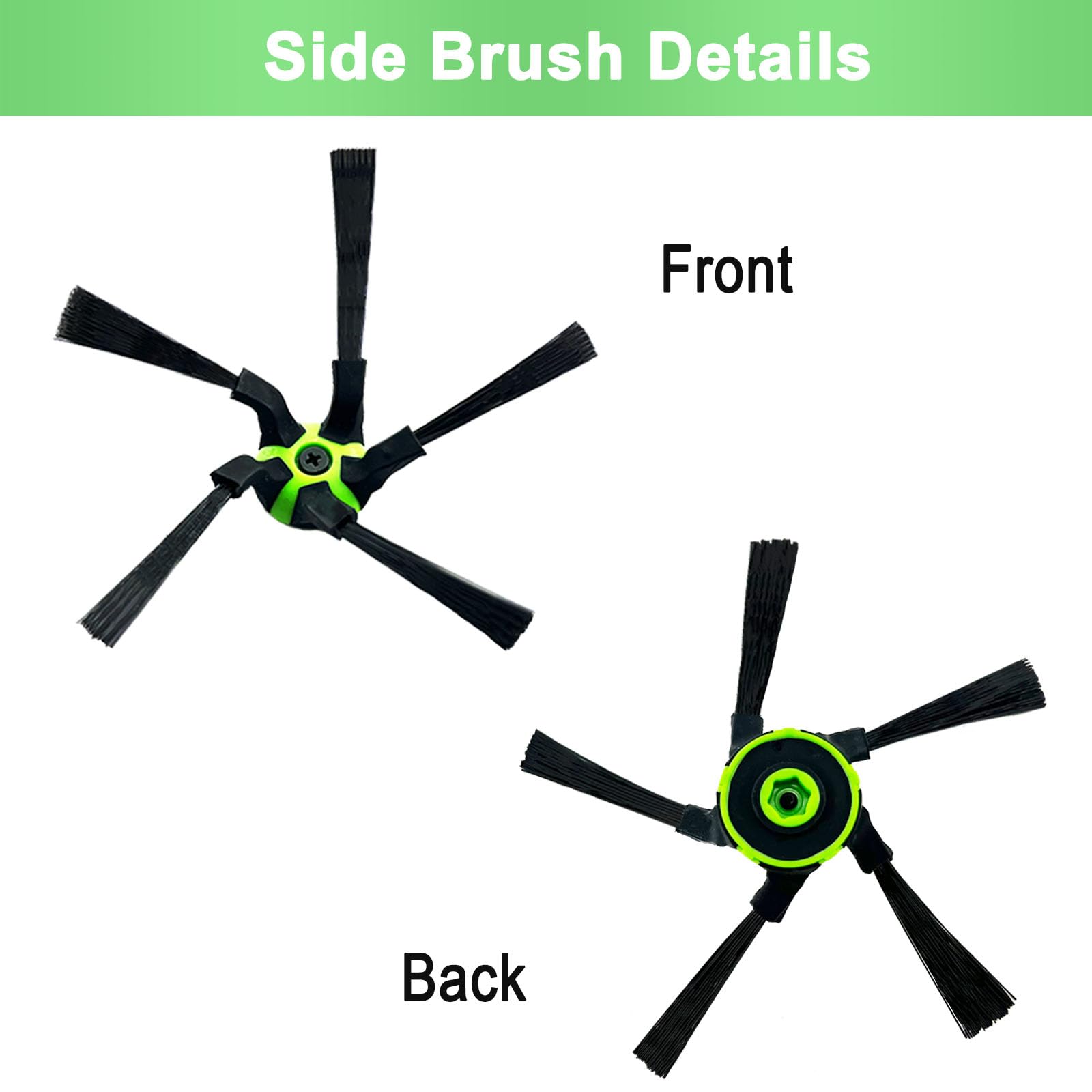 9 Pack Roomba s9 Replacement Parts Compatible for iRobot Roomba s9+ (9550) S9 (9150) Robot Vacuum Cleaner, 1 Set Rubber Brush,4 Filters,4 Side Brushes