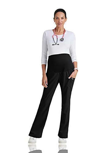 BARCO Grey's Anatomy GRP560 Women's Lilah Maternity Scrub Pant Black S