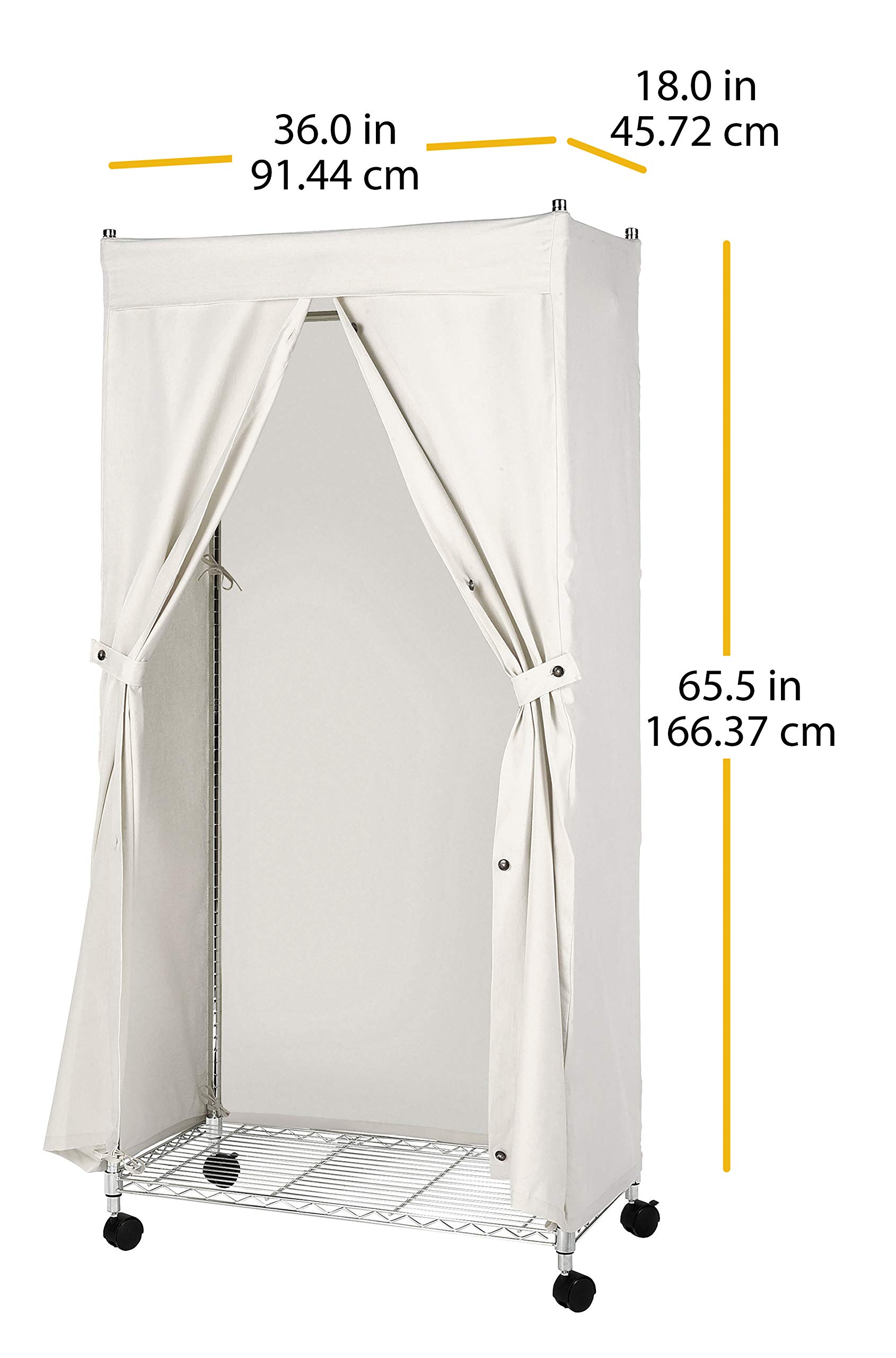 Whitmor Canvas COVER ONLY for Garment Rack
