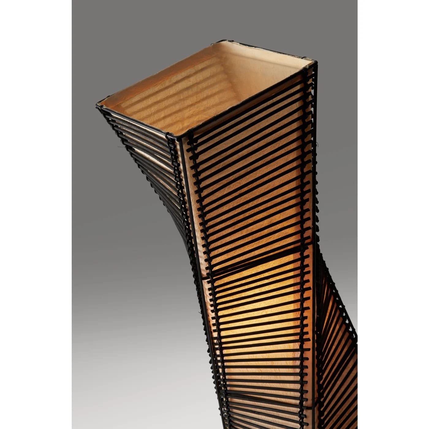 Adesso Home 4047-01 Transitional Floor Lamp from Stix Collection in Black Finish, 10.00 inches