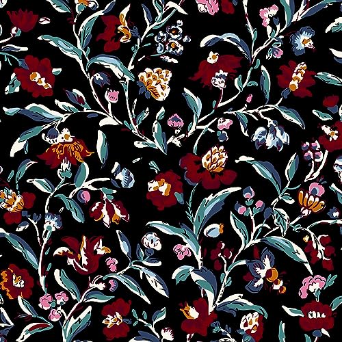 Vera Bradley Women's Cotton Cord Organizer, Perennials Noir, One Size