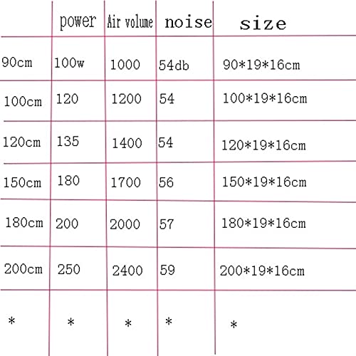 Lamps Door Hanging Air Curtain, Low Noise, Remote Control, Dustproof, Anti-Odor, Fresh Air (Size : 60")
