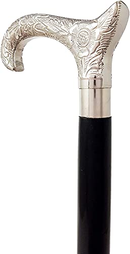 Halloween Vintage Costume Walking 3 fod Stick Cane Strong Sturdy Beautiful Wooden Wood Cane