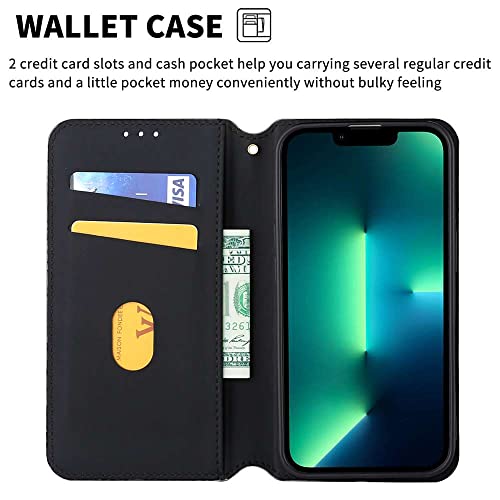 Case Compatible with Samsung Galaxy S9 Plus,Leather Case with Card Slot.Wallet Design,Stereoscopic Patterns.Standable Case