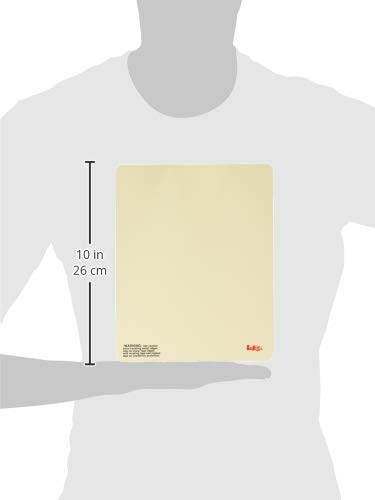 LoRan MB-8R Magnet Board & Ruler, 8 x 10-Inch, Multicolor
