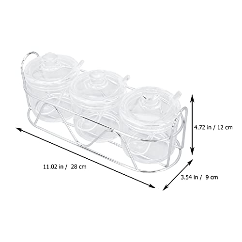 Cabilock Cocktail Shaker Set Mini Containers Spices Set Kithen e Box ondime Se t Sa Bo Stoage Bin with a fo Kithen o Ba Home Mini Containers Spices Set Small Containers