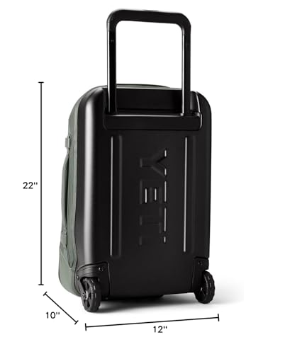 YETI Crossroads Luggage, 22 inch Carry-On, Camp Green