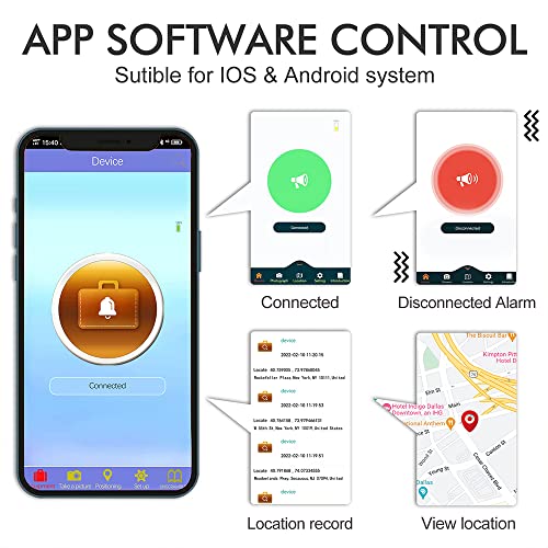 SMART CC Anti-Lost Wallet for Men,Mens Wallet with GPS Position Locator & Finder Tracker