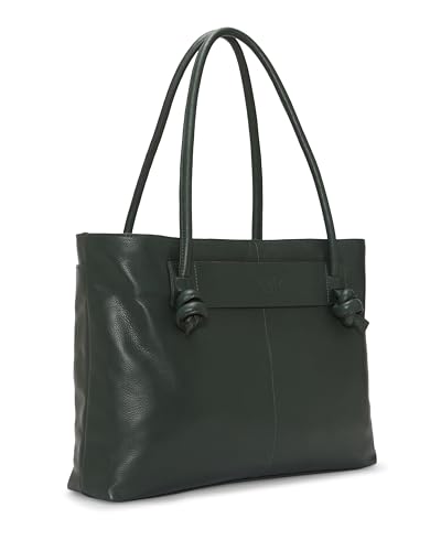 Lucky Brand Juli Leather Tote Bag, Bistro Green