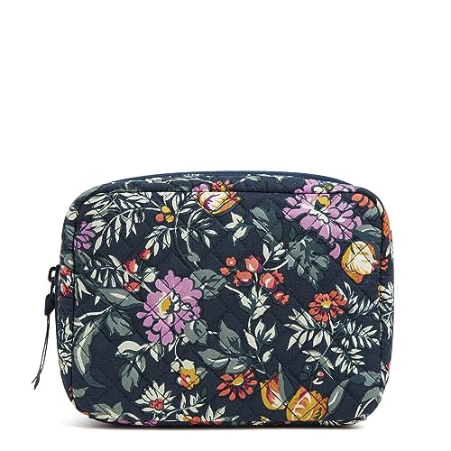 Vera Bradley Women's Cotton Cord Organizer, Fresh-Cut Floral Green, One Size