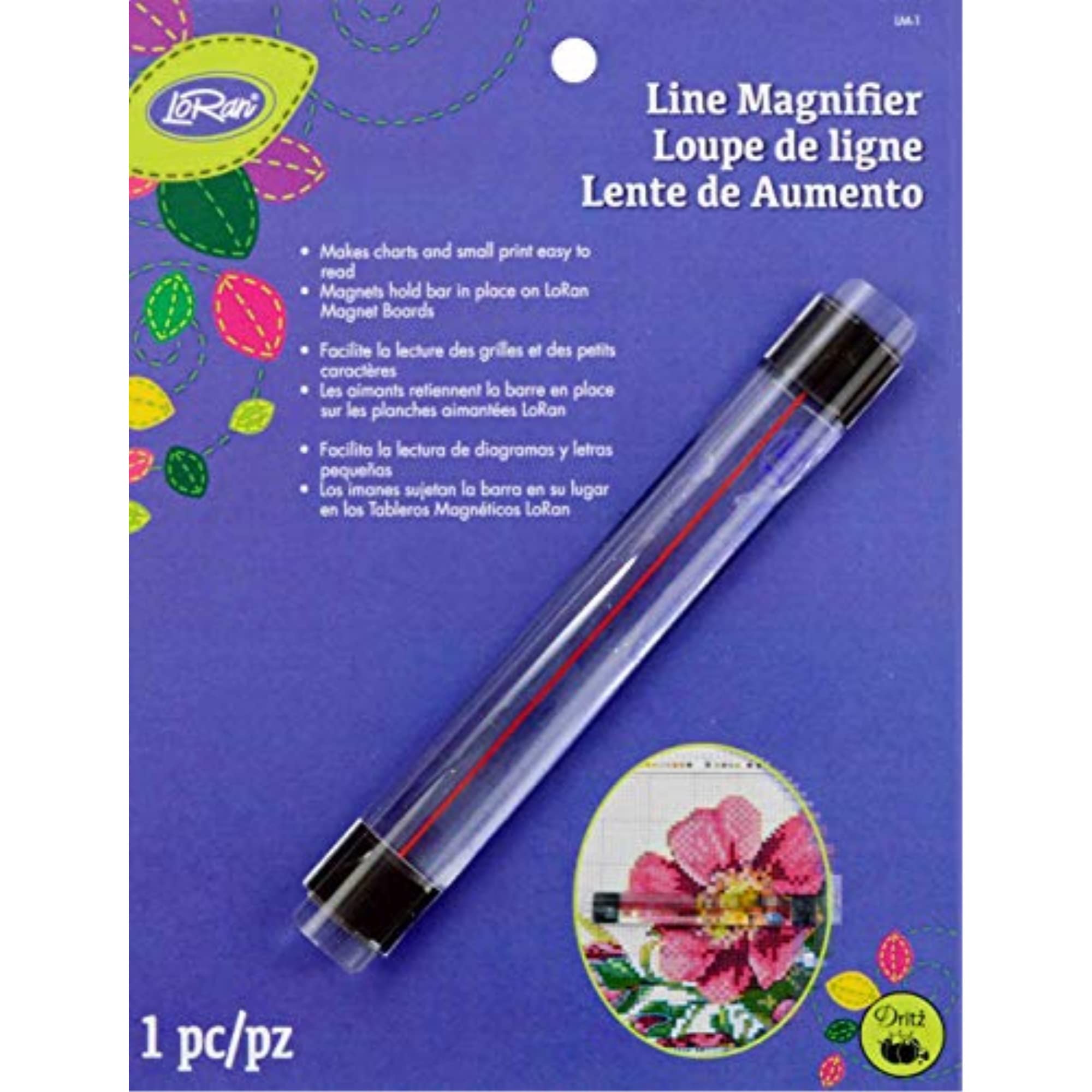 LoRan LM-1 Line Magnifier, Clear