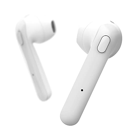 BLU Aria Pod| Wireless Earbuds| Bluetooth Headphones | 2021 | 9 Hours Battery | White