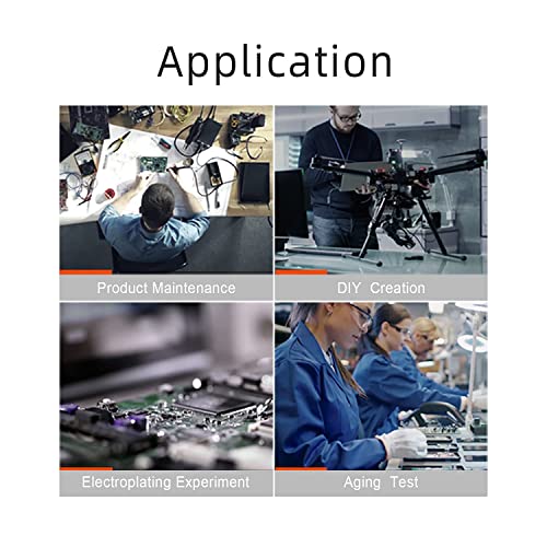 NICE-POWER Adjustable DC Lab Bench Power Supply Variable 4Digital Display Adjustable Regulated Switching Lab Bench Power Supply (30V/10A)