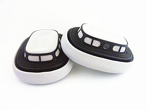 JEUOCOU Compatible for AirPods Max Earpads, Replacement Ear Pads Cushions Cover Repair Parts for AirPods Max Wireless Headphones with Magnet (Silver)