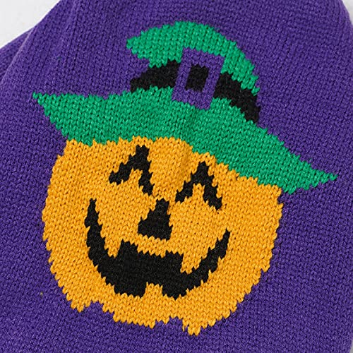 Sweaters Dog Winter Warm Clothes - Halloween Dog Sweater Soft Comfortable Pet Clothes Holiday Party for Cat and Puppy