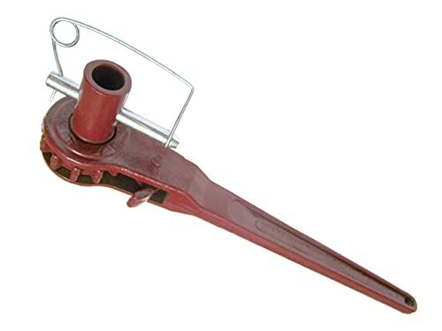 Truck Winch Bar 15" Ratchet Handle, Easy Load Securement, for Flat Bed Trailer 4" Winch Box