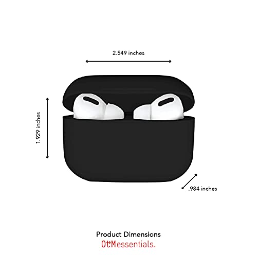 OTM Essentials Officially Licensed University of Alabama Crimson Tide Earbuds Case - Black - Compatible with AirPods PRO