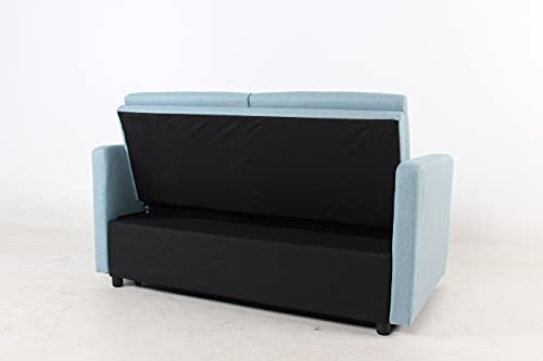 GURLLEU SF6002-LIGHT Sofabed, Light Blue