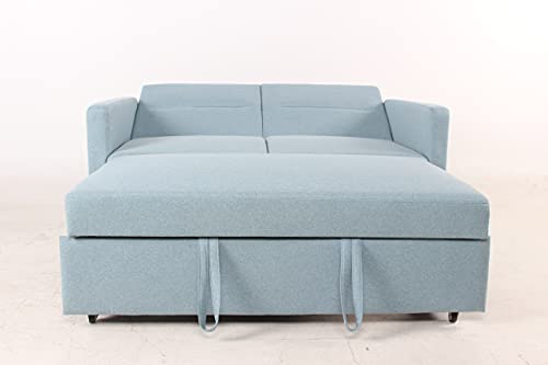 GURLLEU SF6002-LIGHT Sofabed, Light Blue