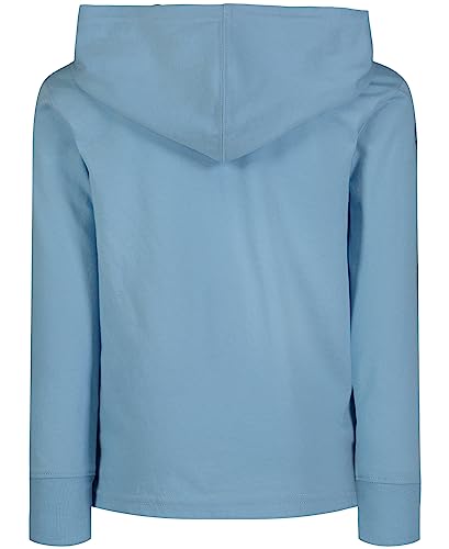 Under Armour Boys Long Sleeve Shirt, Crewneck, Lightweight and Breathable, Blizzard - Hoodie, 6 US