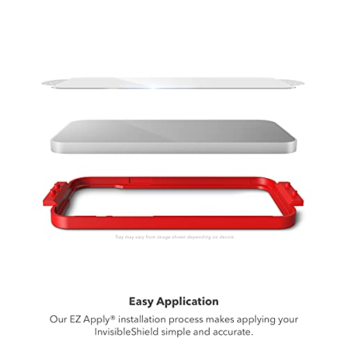 ZAGG InvisibleShield Glass Elite Privacy 360 Screen Protector for Apple iPhone 14/ 13/ 13 Pro - Four-Way Privacy Filter, 5X Tougher, Anti-Fingerprint Technology, Easy to Install