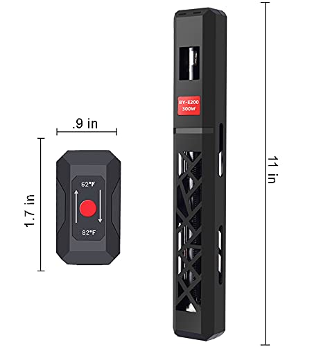 SOUTH SHORE RETAIL, LLC 300 Watt Digital Aquarium Heater for Fish Tank - Fits 10-125 Gallon Tanks - Most Affordable Digital 300 Watt Heater on Amazon!