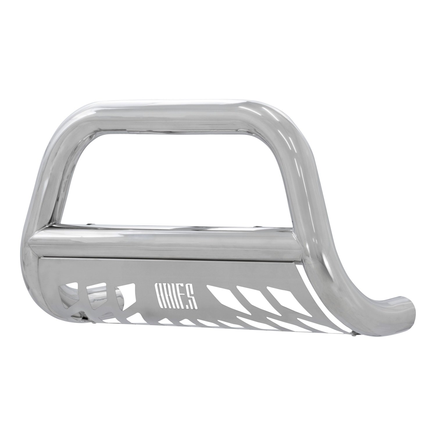 ARIES 35-2000 3-Inch Polished Stainless Steel Bull Bar, No-Drill, Select Toyota Tacoma